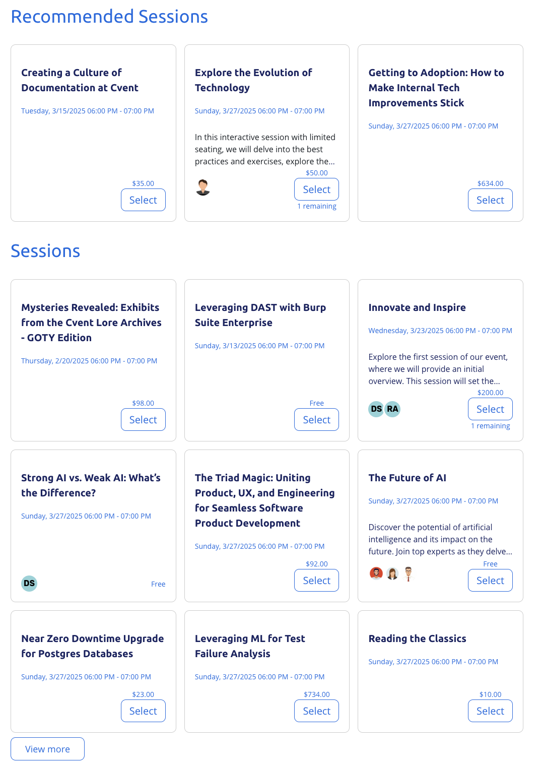 guest-side widget element