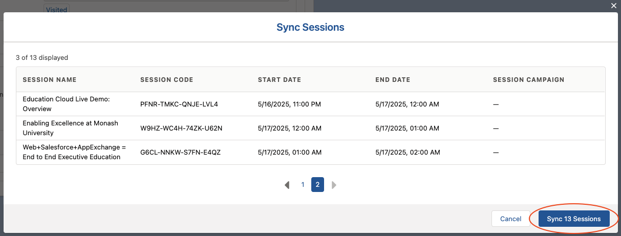 picture of configuration in salesforce
